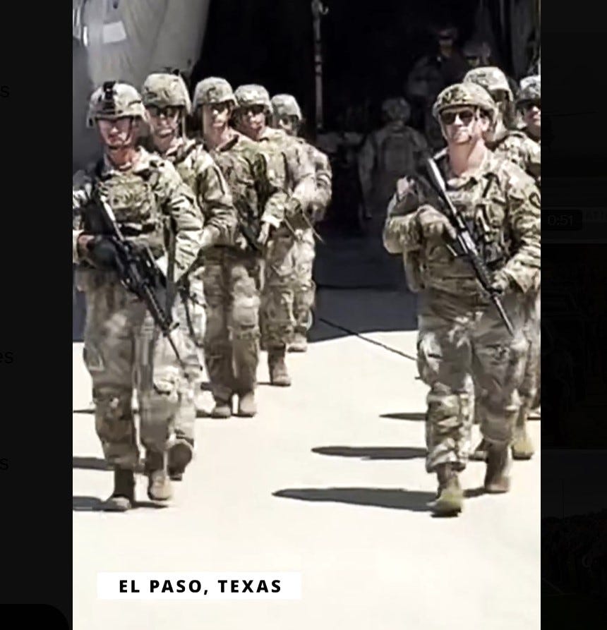 500 Texas National Guard troops arrive in El Paso to help US Border Patrol