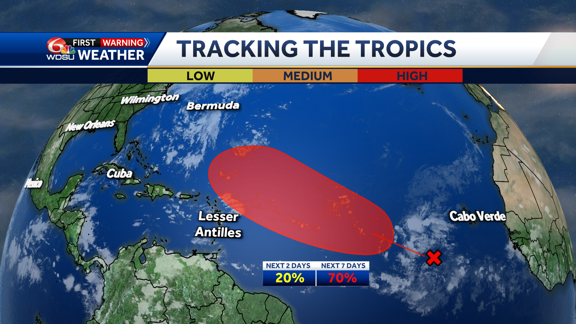 A tropical system likely to form. Here's where it's headed