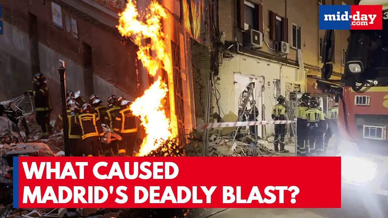 Madrid Cafe Explosion: 1 Dead, 21 Injured in Vallecas Blast; Fire Crews ...