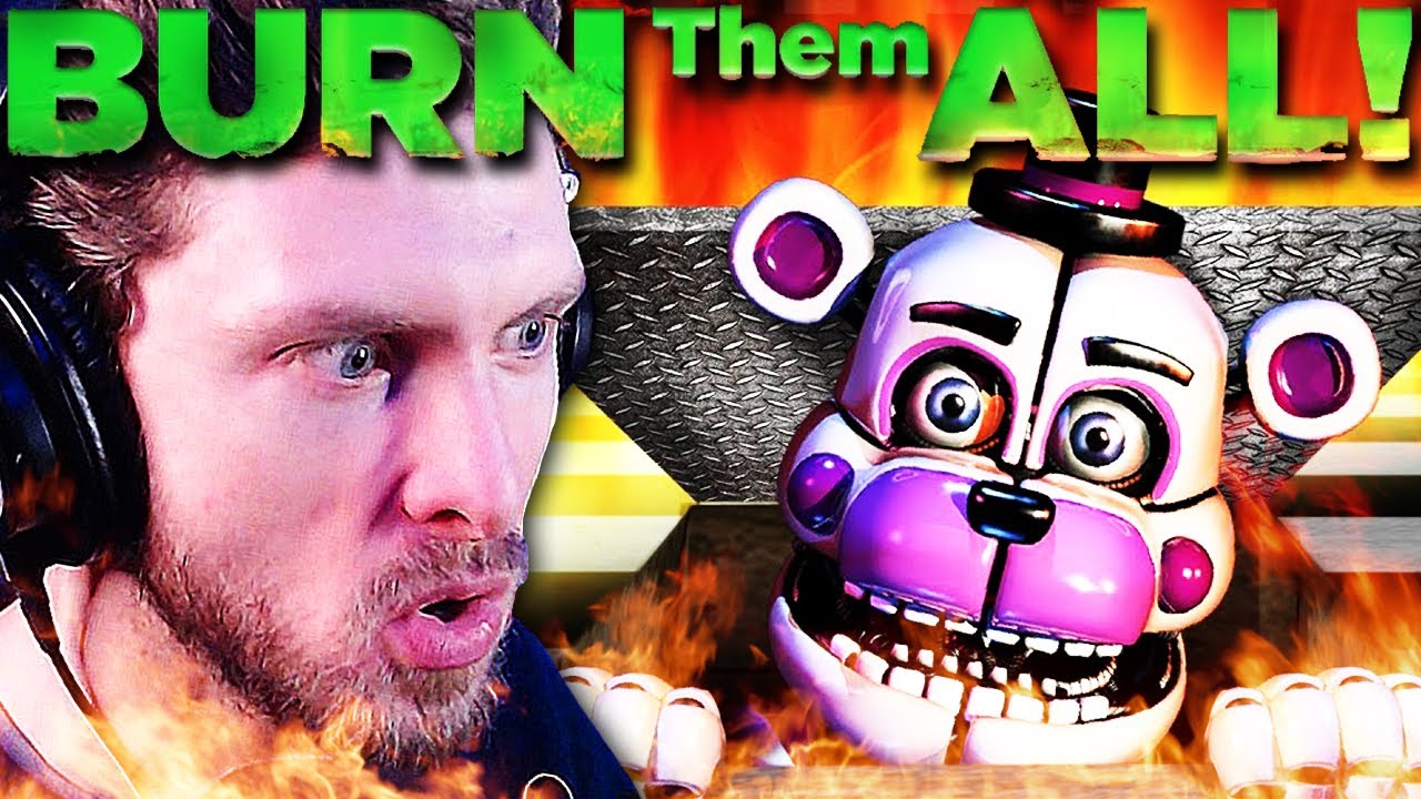 Vapor reacts to FNAF game theory "Burn them all" ultimate timeline