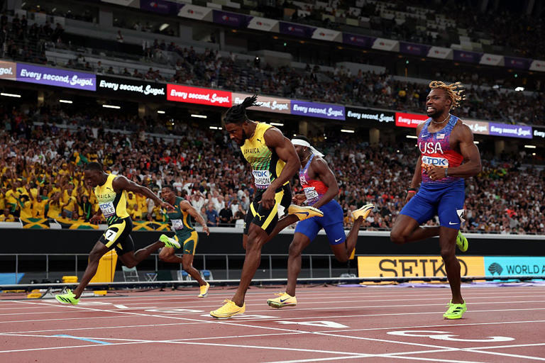 World Athletics Championships live: 100m finals results and reaction as ...