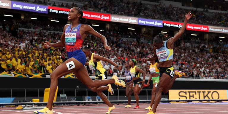 Melissa Jefferson-Wooden Runs Fourth-Fastest Time Ever to Win 100-Meter ...