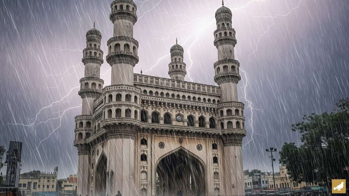 Heavy rains lash Hyderabad on Sunday evening, more rains forecasted ...