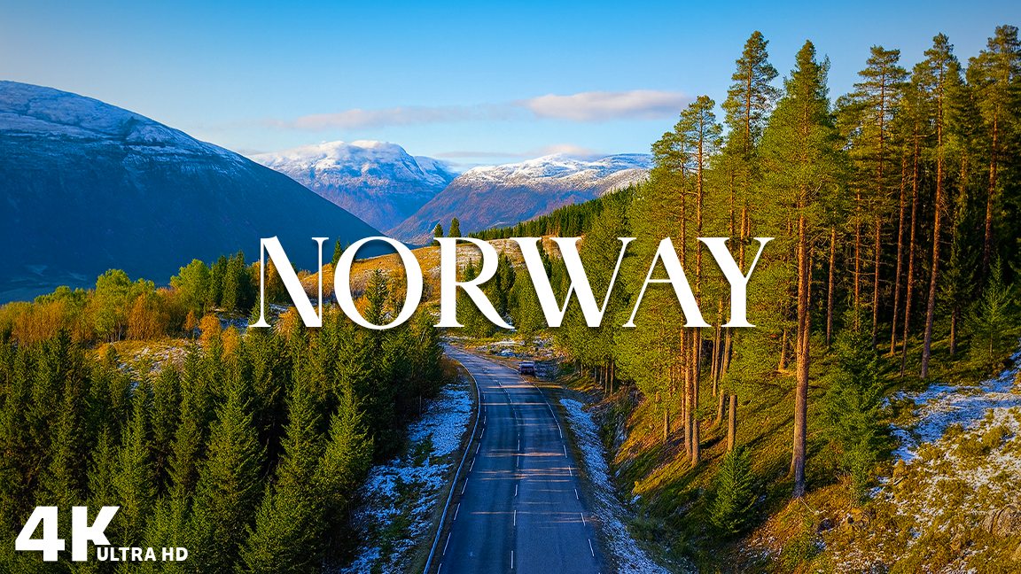 Exploring Norway – Scenic Drone Film in 4K