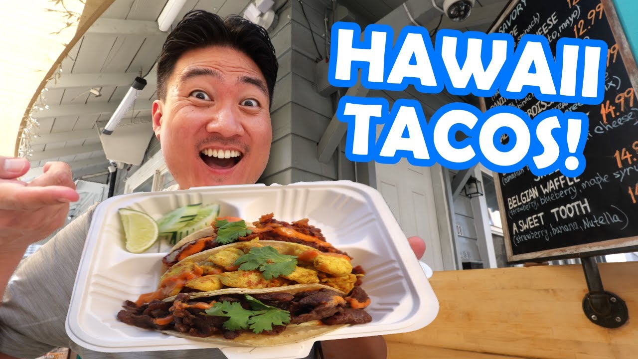 5 must-try food trucks in Honolulu! Waikiki street food tour!