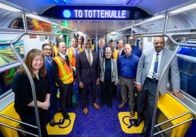 Brand-new subway cars now make up Staten Island’s only train line