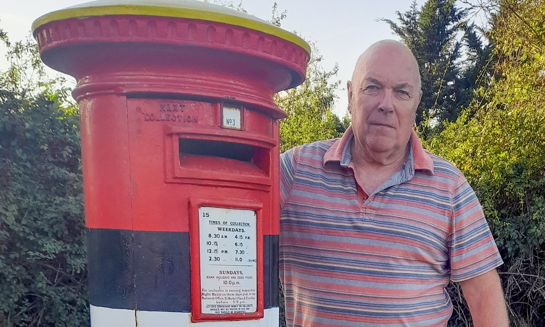 UK grandfather reveals he has world's biggest collection of post boxes ...