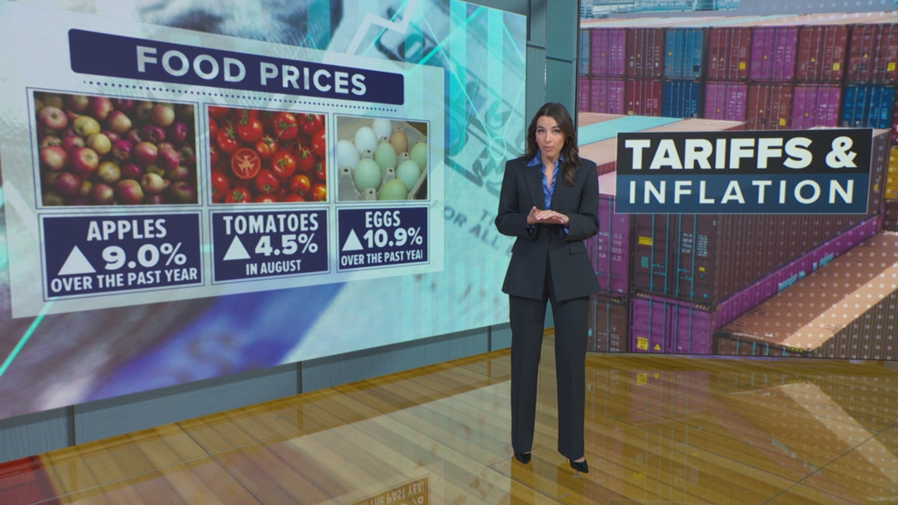 The consumer price index rises by nearly 3%