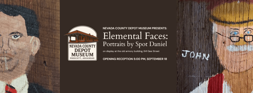 Nevada County Museum exhibit featuring local artist Spot Daniel’s portraits