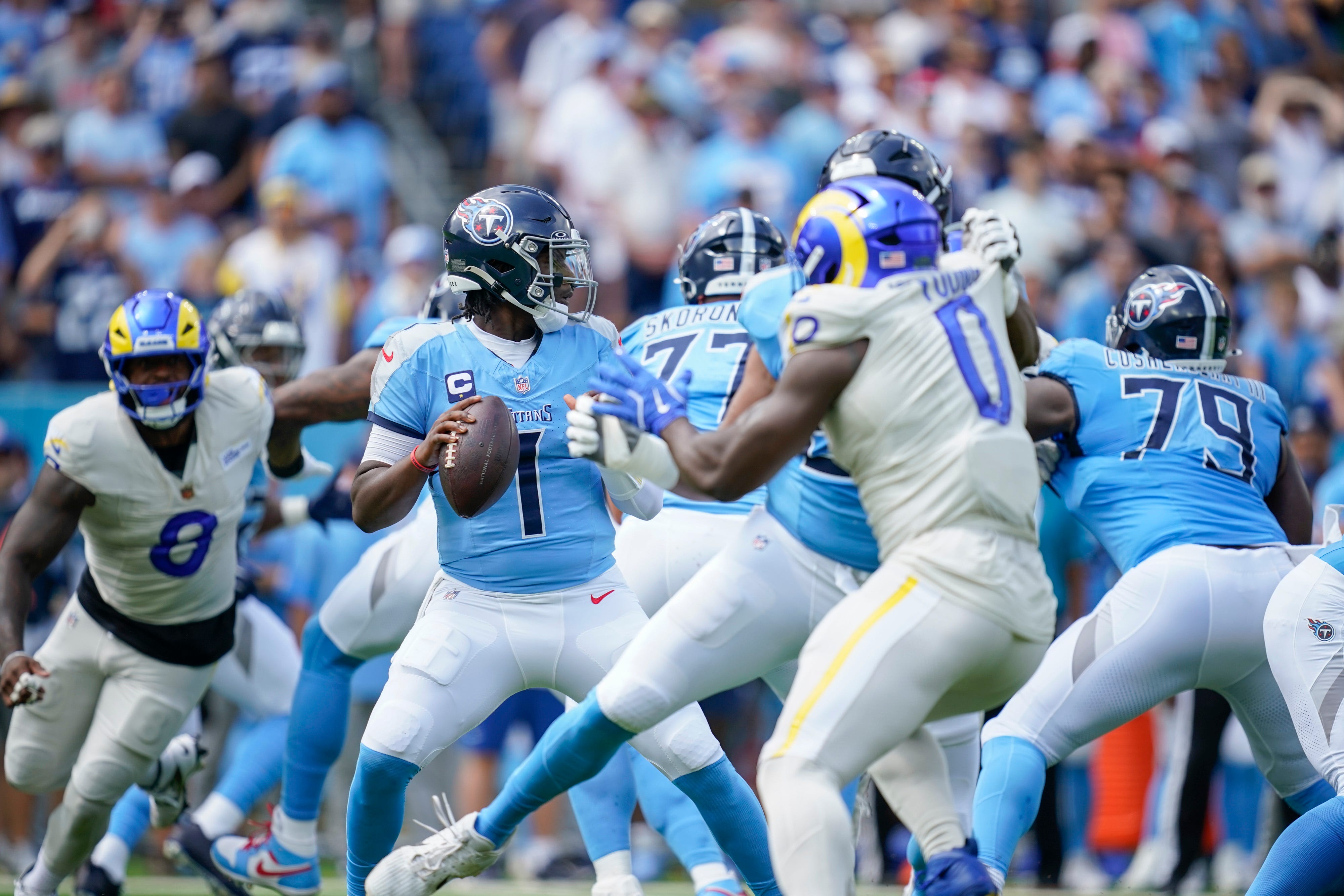 Titans vs Rams highlights: LA Rams dominate second half in NFL Week 2 game