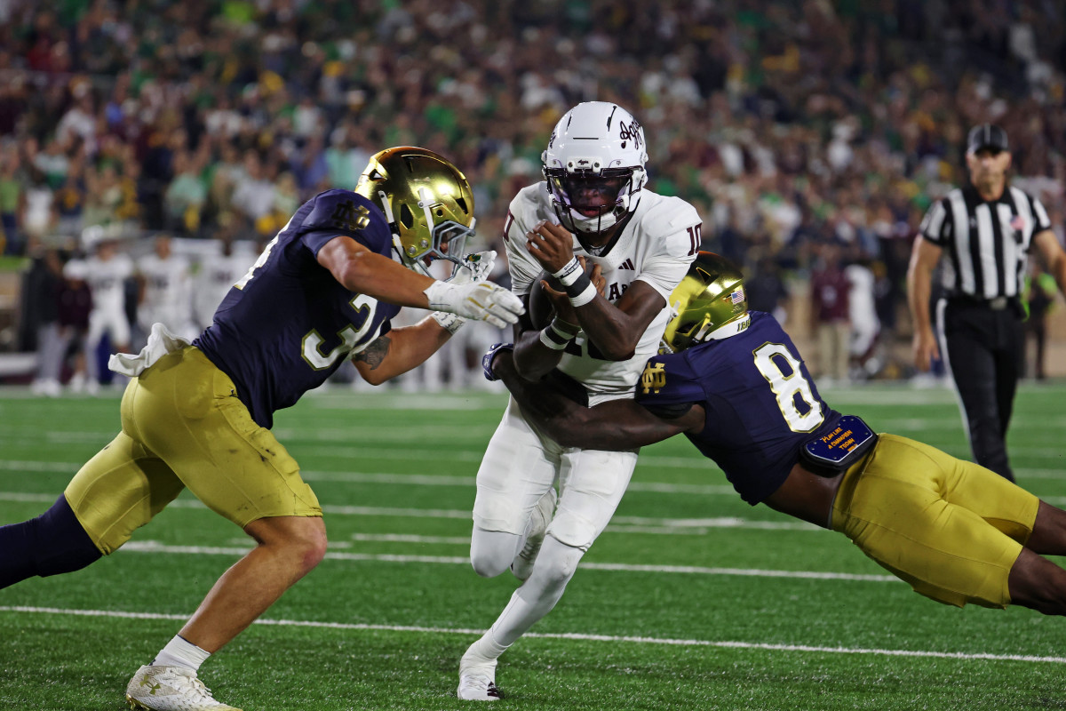 Texas A&M Accused Of 'Disrespectful' Post After Beating Notre Dame