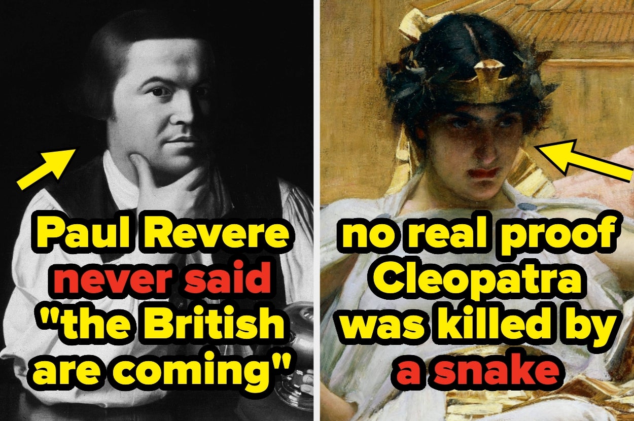 18 More Of The Wildest Historical Lies Most People Still Believe