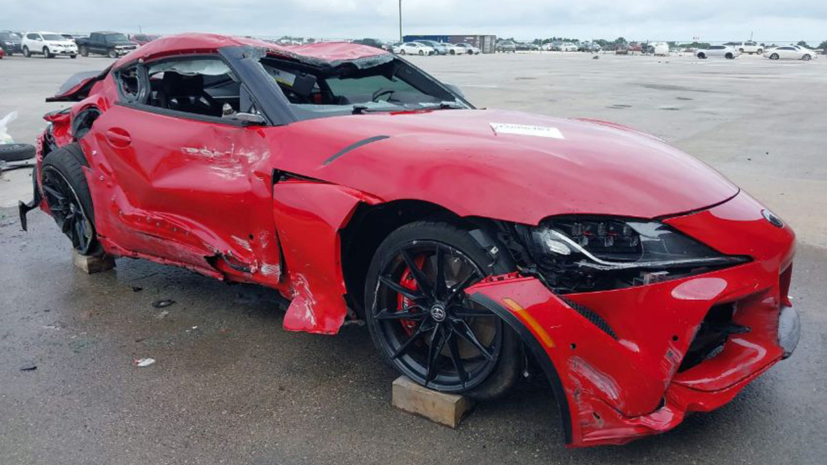 Someone Took A Toyota Supra Final Edition On Its Final Ride Already