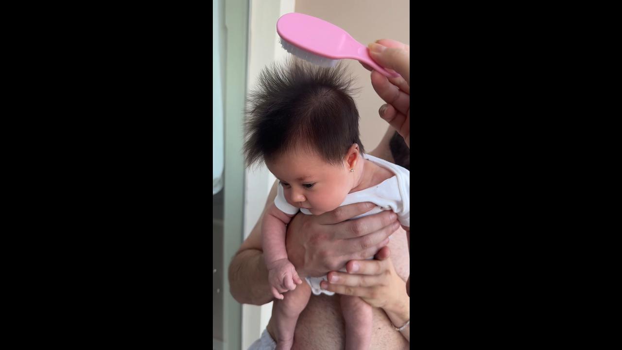 Combing Our Baby's Hair