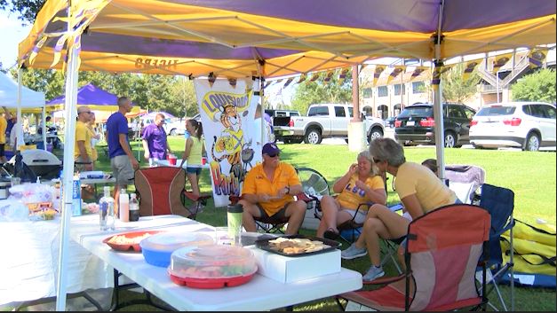 LSU fans gear up for epic showdown against Florida Gators