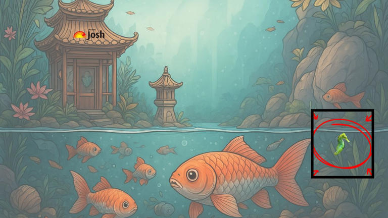 Using Your Hawk-Eye Vision with 140+IQ Level, Find the Hidden Sea-Horse ...