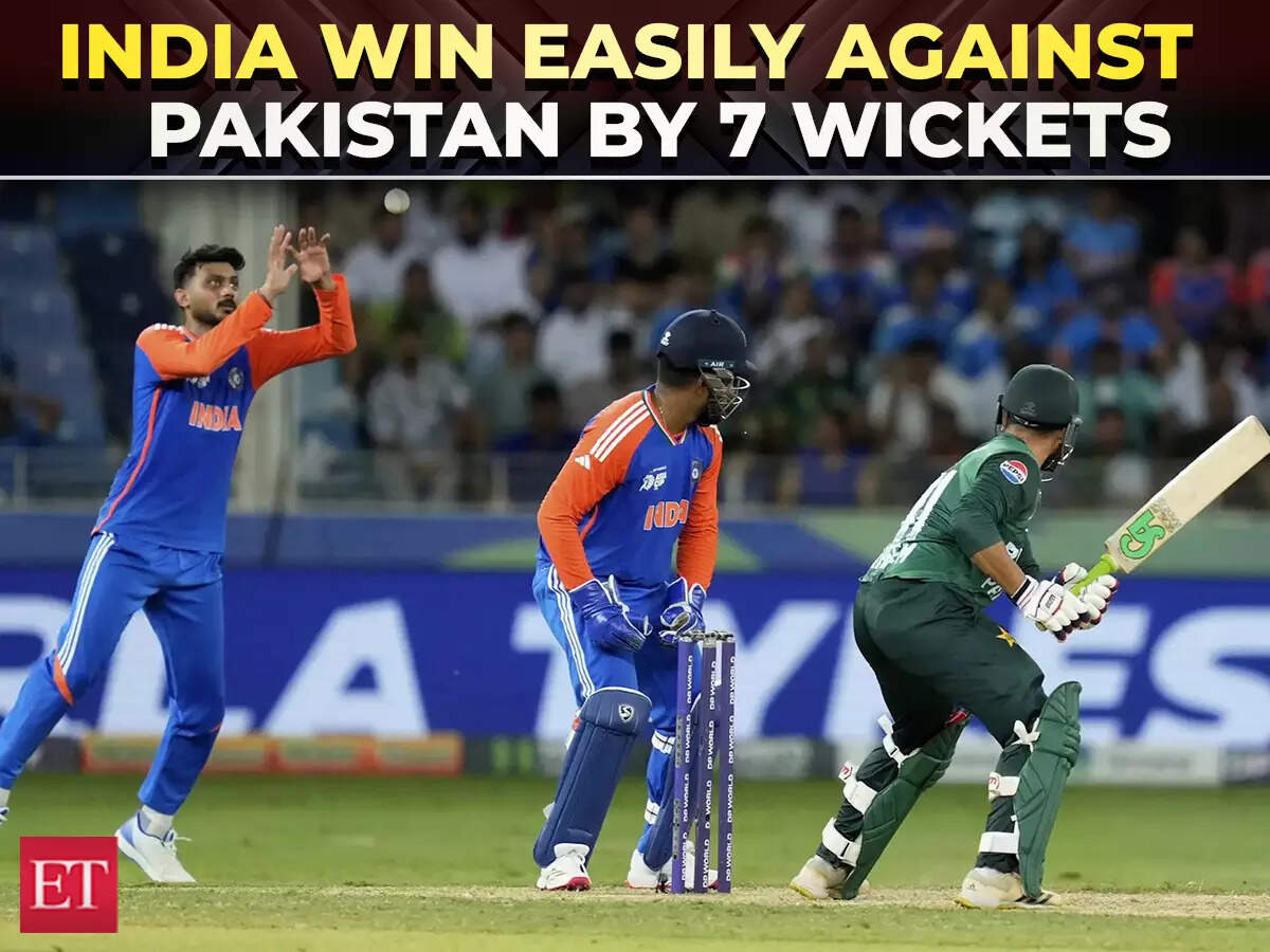 India vs Pakistan Asia Cup 2025: India win easily against Pakistan by 7 ...