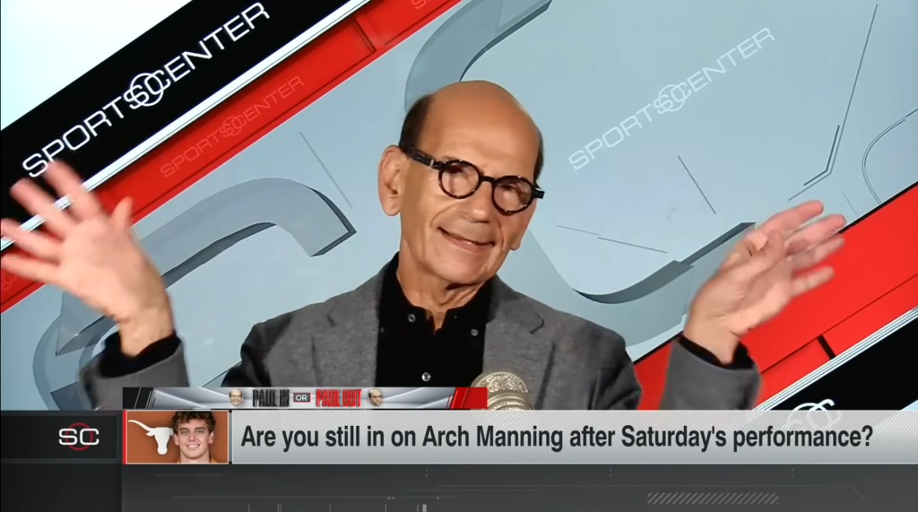 ESPN analyst gives up on Arch Manning