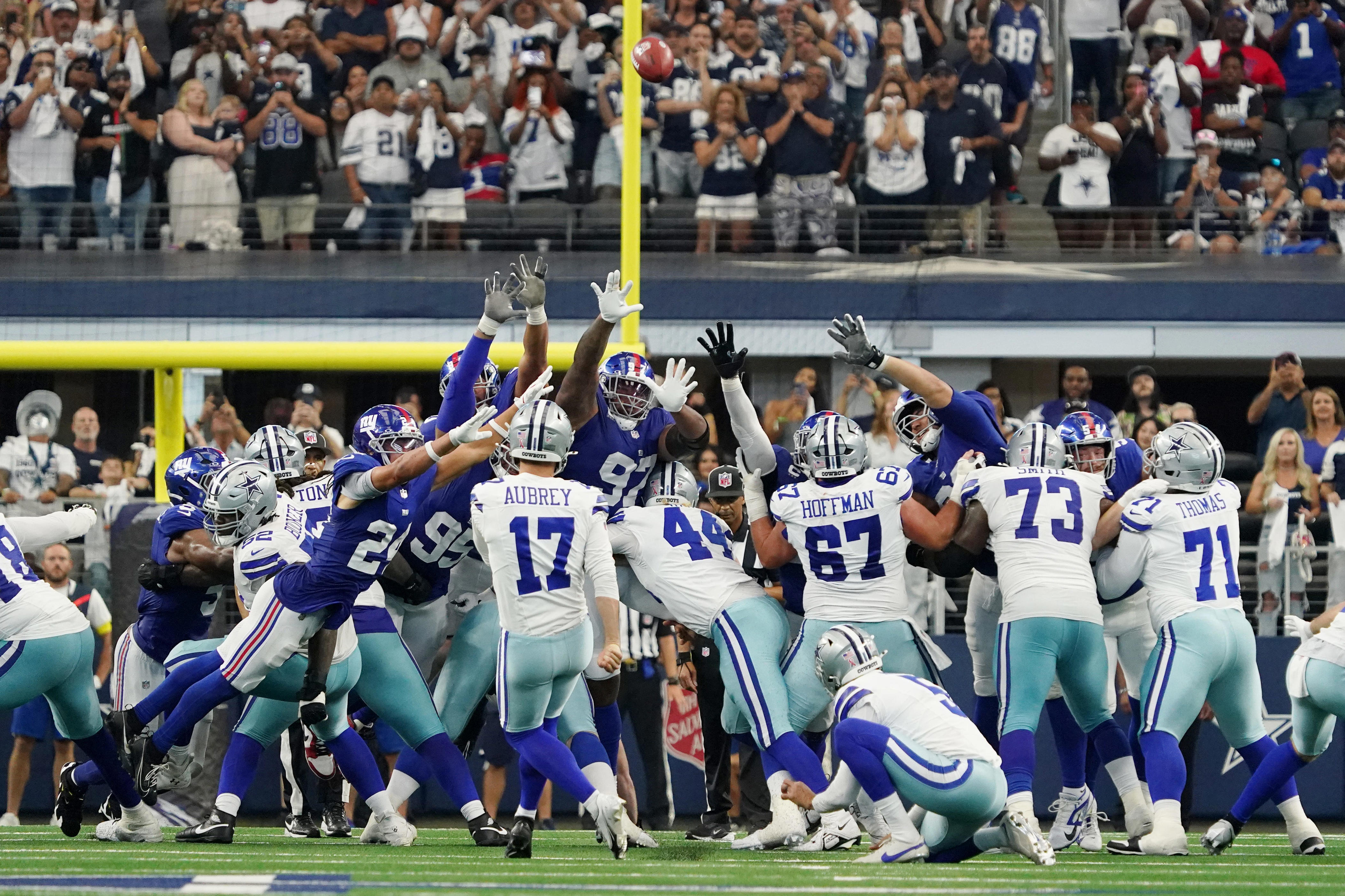 Giants vs Cowboys highlights: Giants fall short in an overtime classic ...