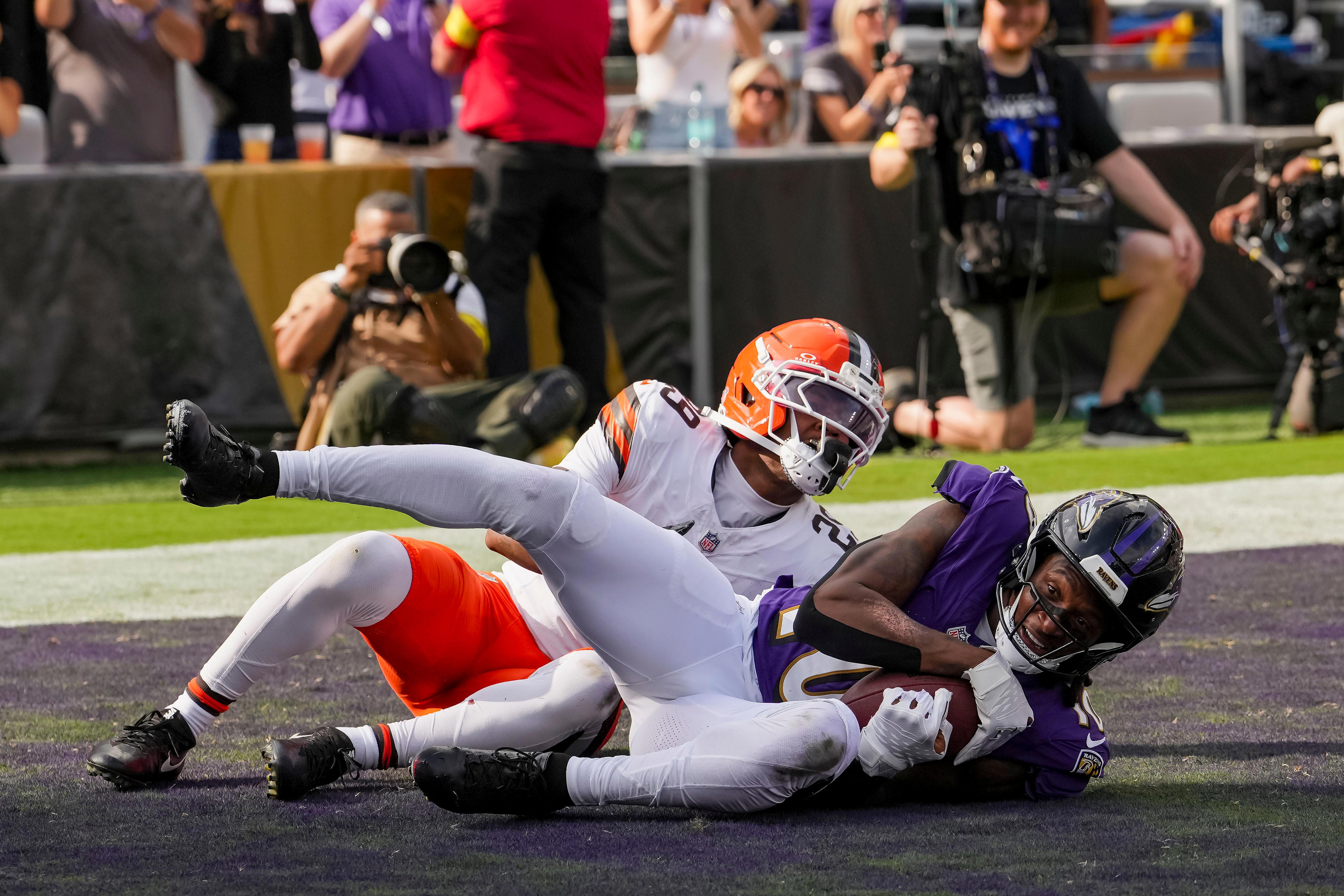 Ravens PFF grades: Best offensive performers in 41-17 win over Browns ...