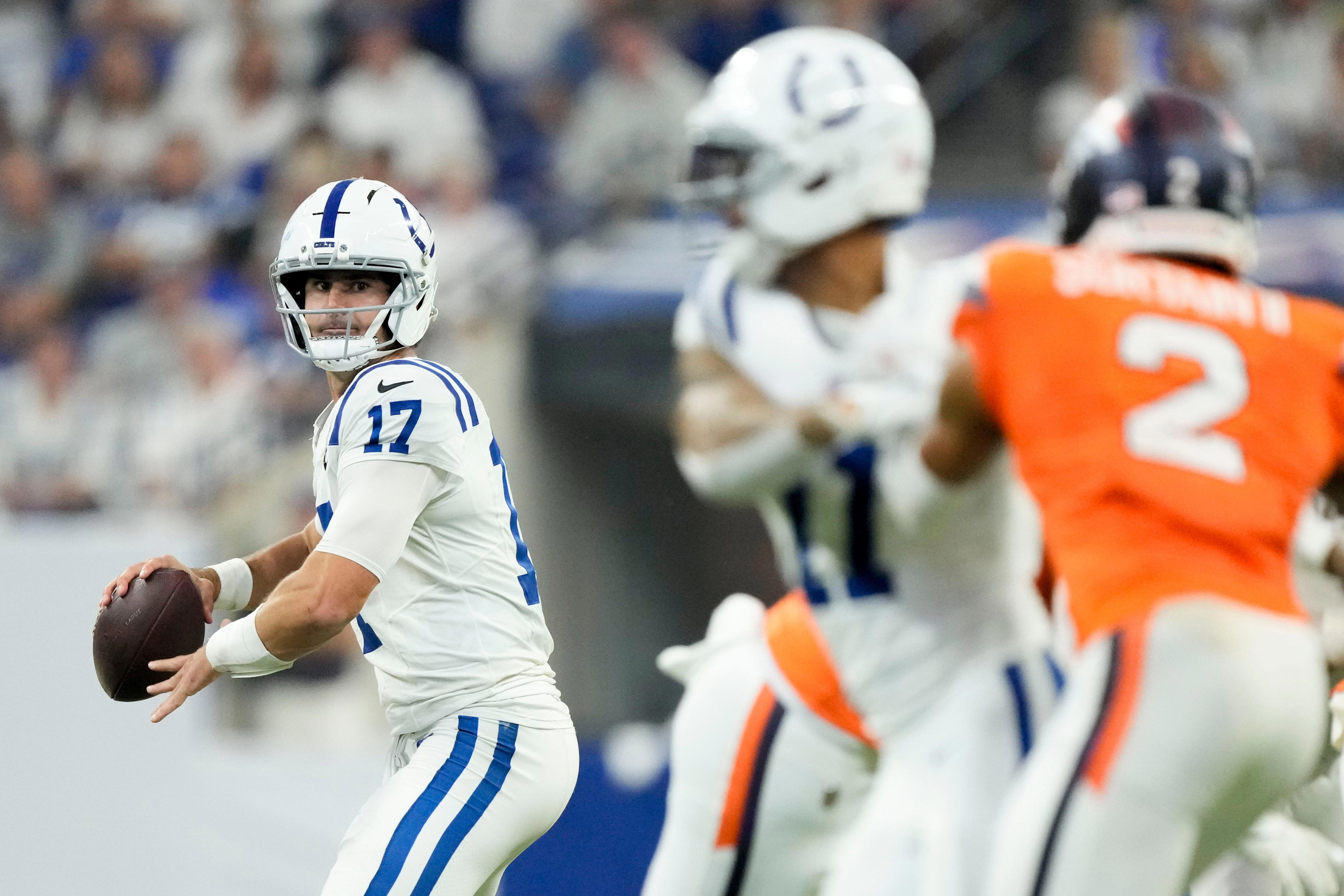 Daniel Jones' start impresses Colts captain Zaire Franklin: 'It ain't ...