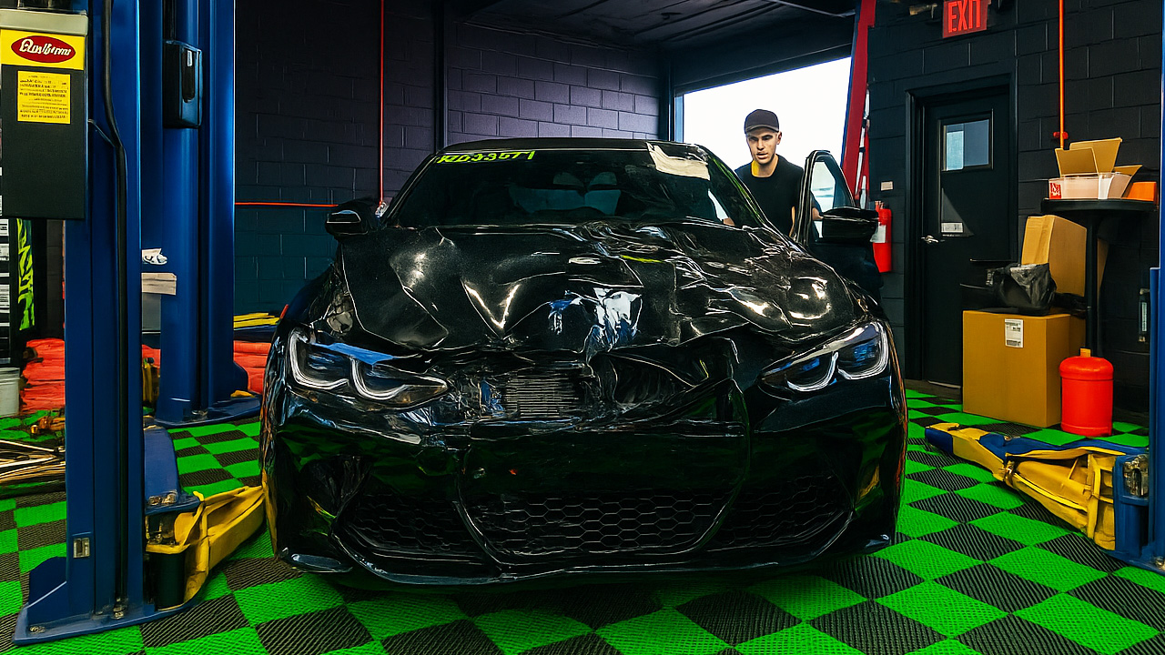 Buying a Crashed BMW M5 for Restoration