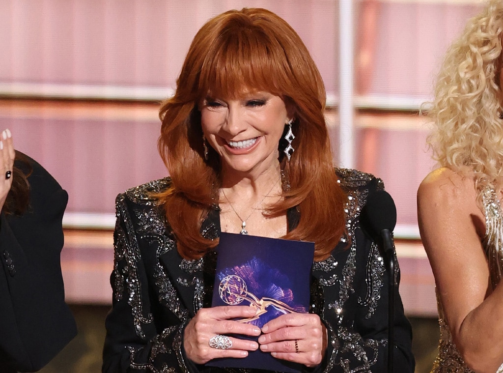 Reba McEntire Debuts Engagement Ring From Rex Linn at Emmys 2025