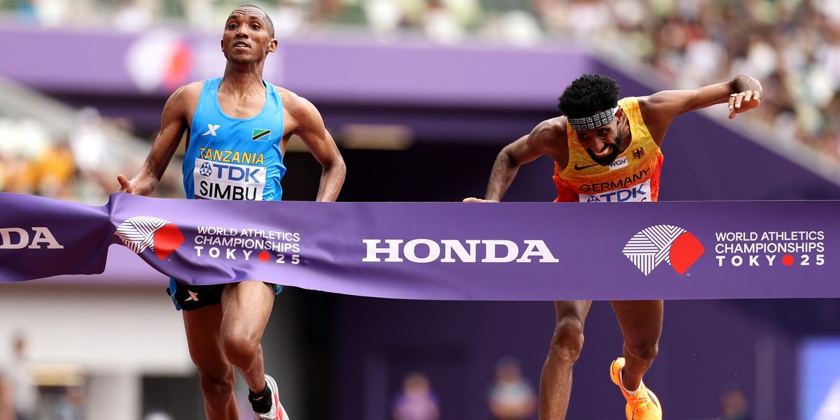 Photo Finish! Alphonce Simbu Wins the Closest World Championship ...