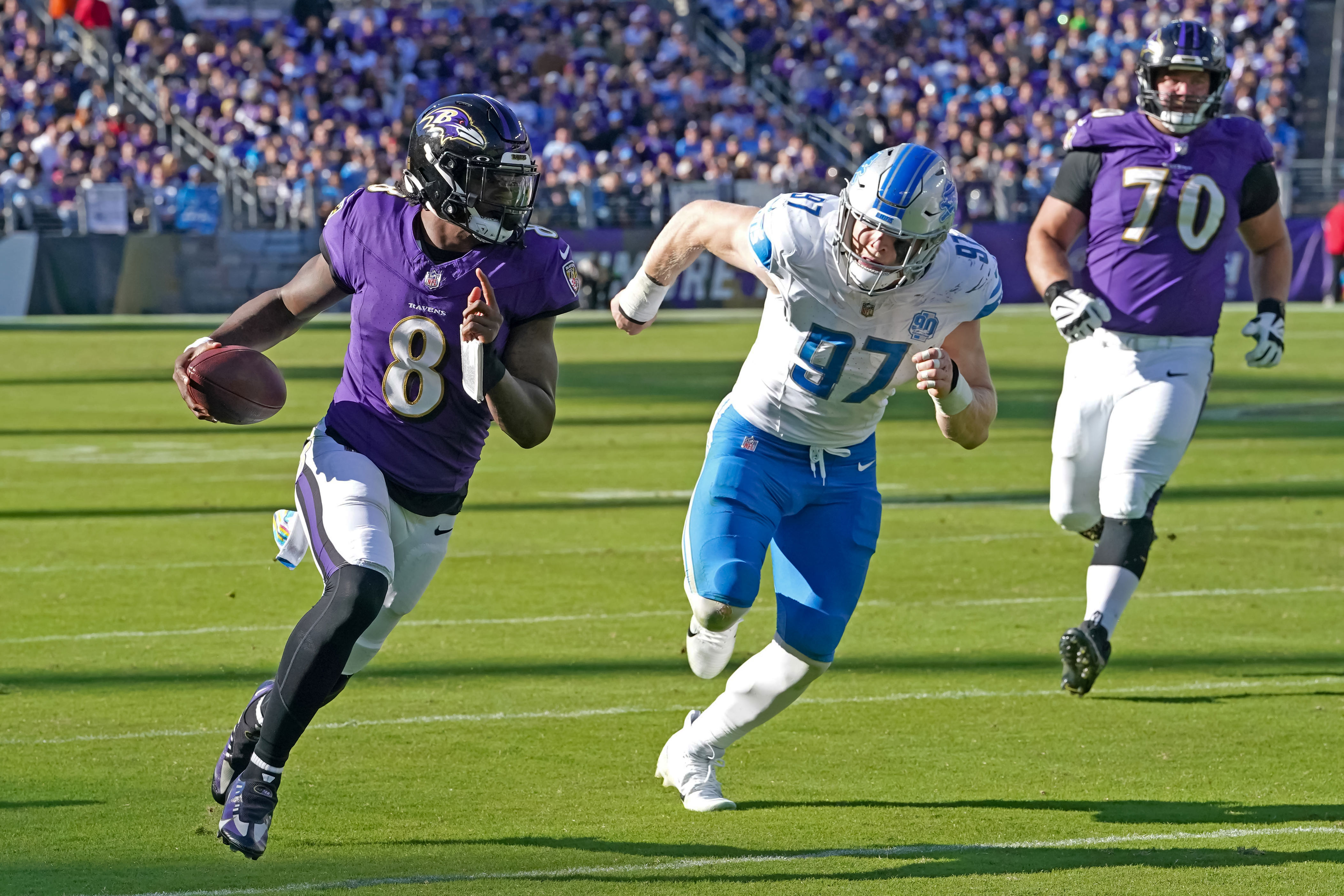 Week 3 opening odds: Lions significant underdogs at Ravens