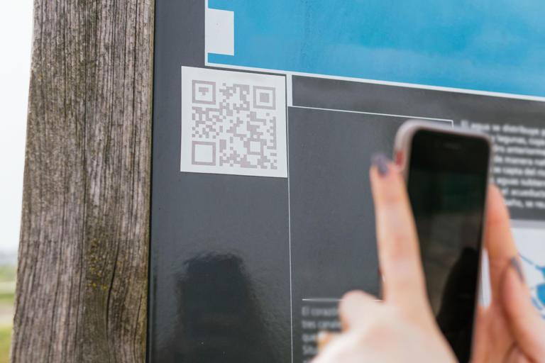 US government's QR code sign enforcement for disparaging content at ...