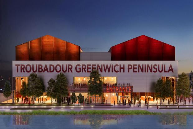 Decision on new temporary 3,000-seat theatre in Greenwich set to be made