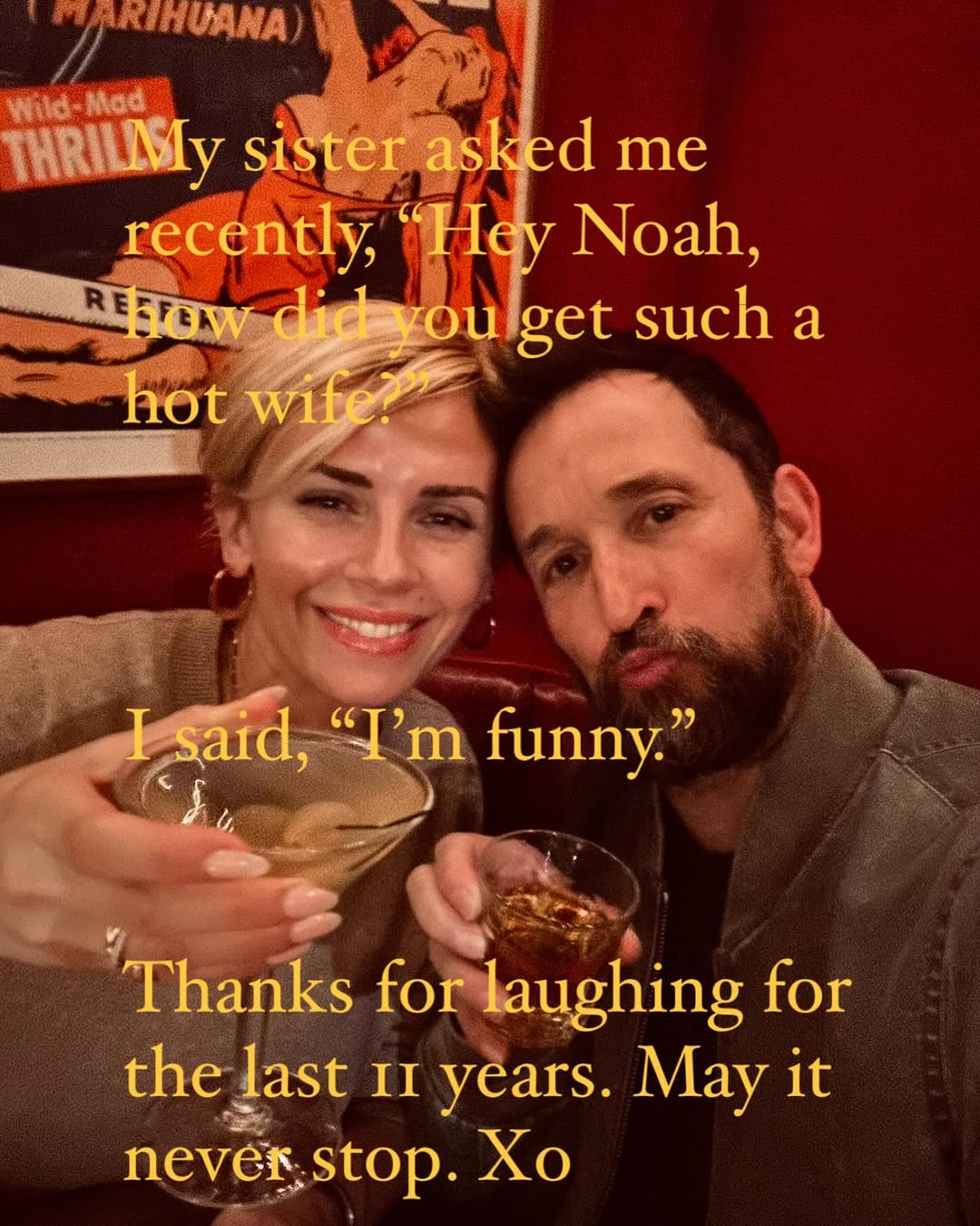 'The Pitt' star Noah Wyle and wife Sara step out for 2026 Golden Globes