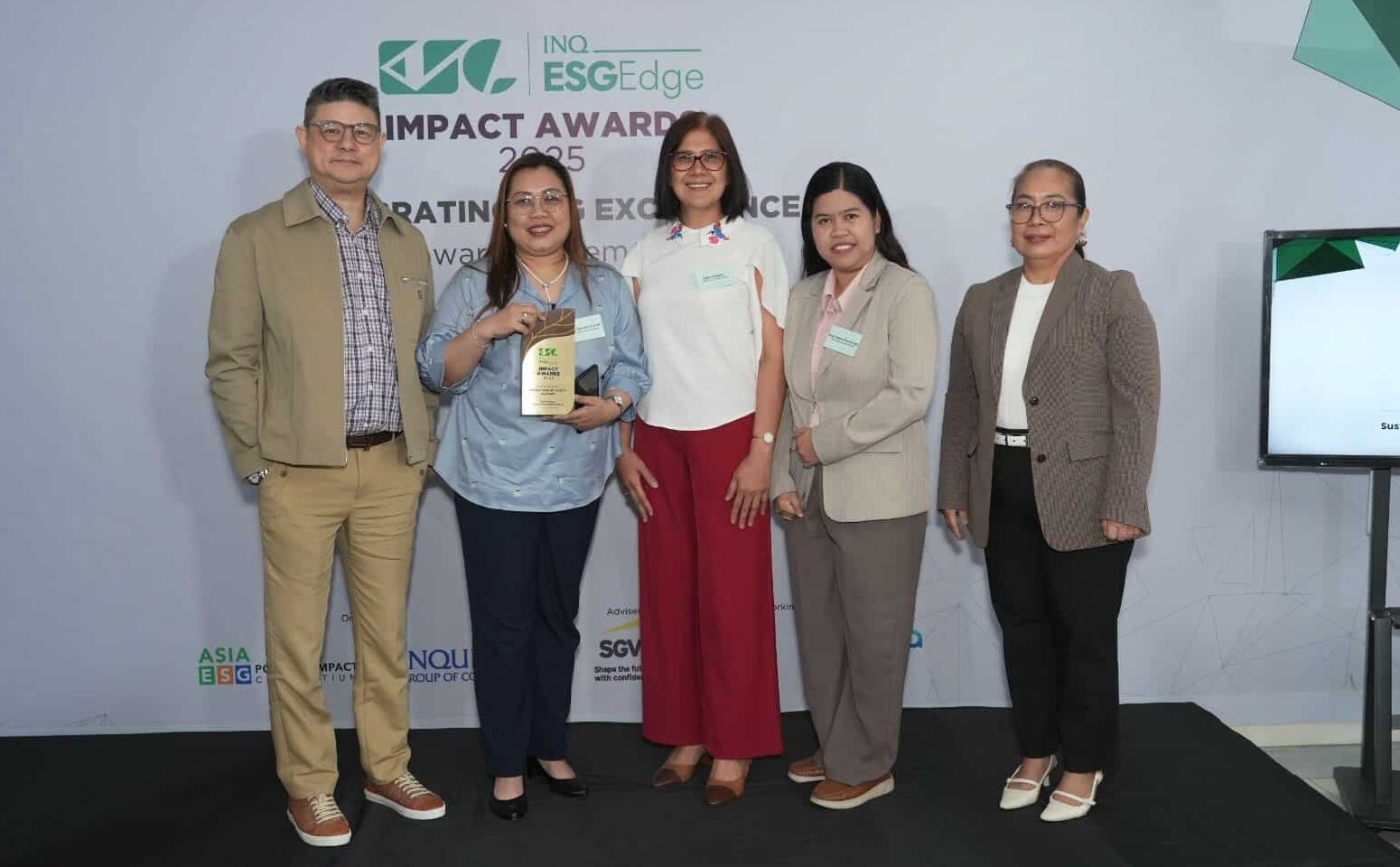 Inquirer ESG Edge Impact Awards 2025 ROSTER OF WINNERS