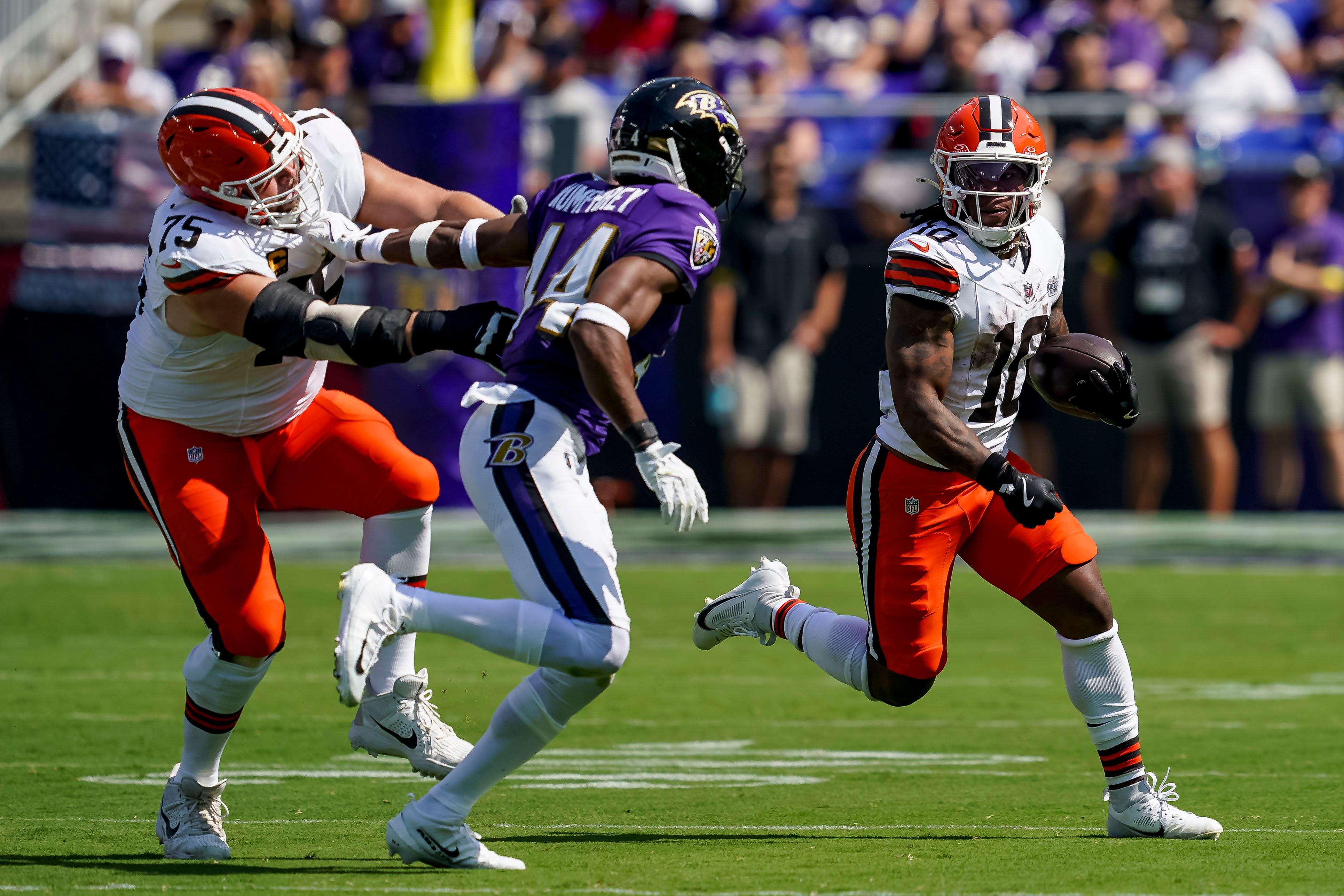 Quinshon Judkins eyes bigger workload against Packers' No. 2 run ...