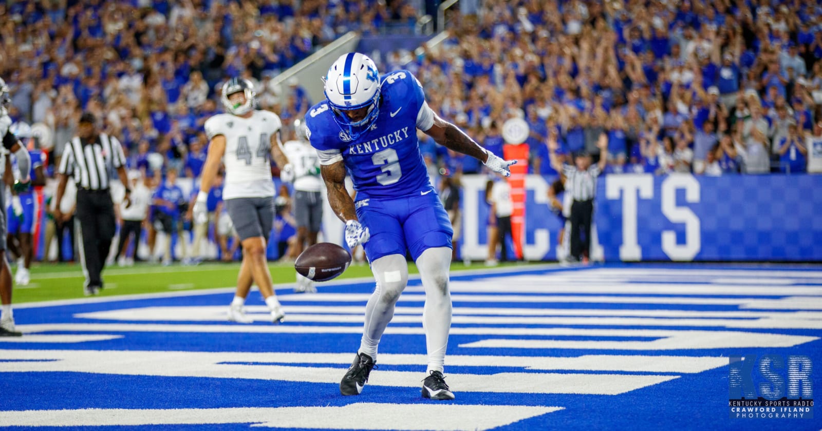 Seth McGowan leads the SEC in rushing touchdowns through 3 games