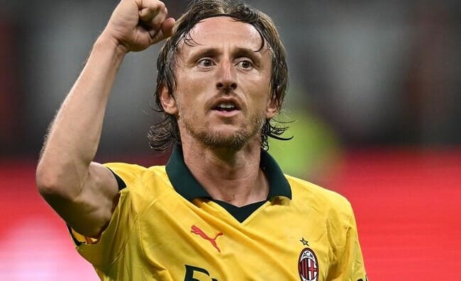 Modric: "Ho realizzato il sogno di giocare in Italia con il miglior ...