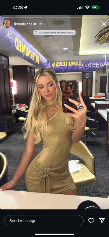 Olivia Dunne Marks Return to LSU Football With Bold Outfit Choice