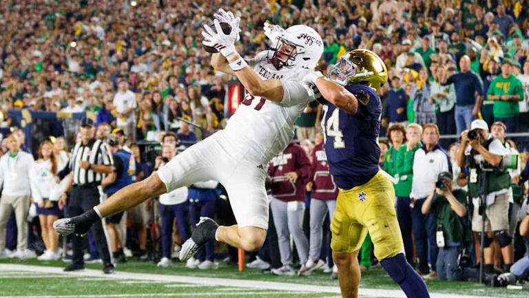 Texas A&M Tight End Reflects on Heroics vs. Notre Dame