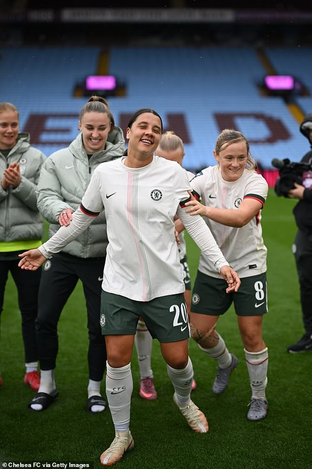 Sam Kerr scores her 100th goal for Chelsea in dream return from injury
