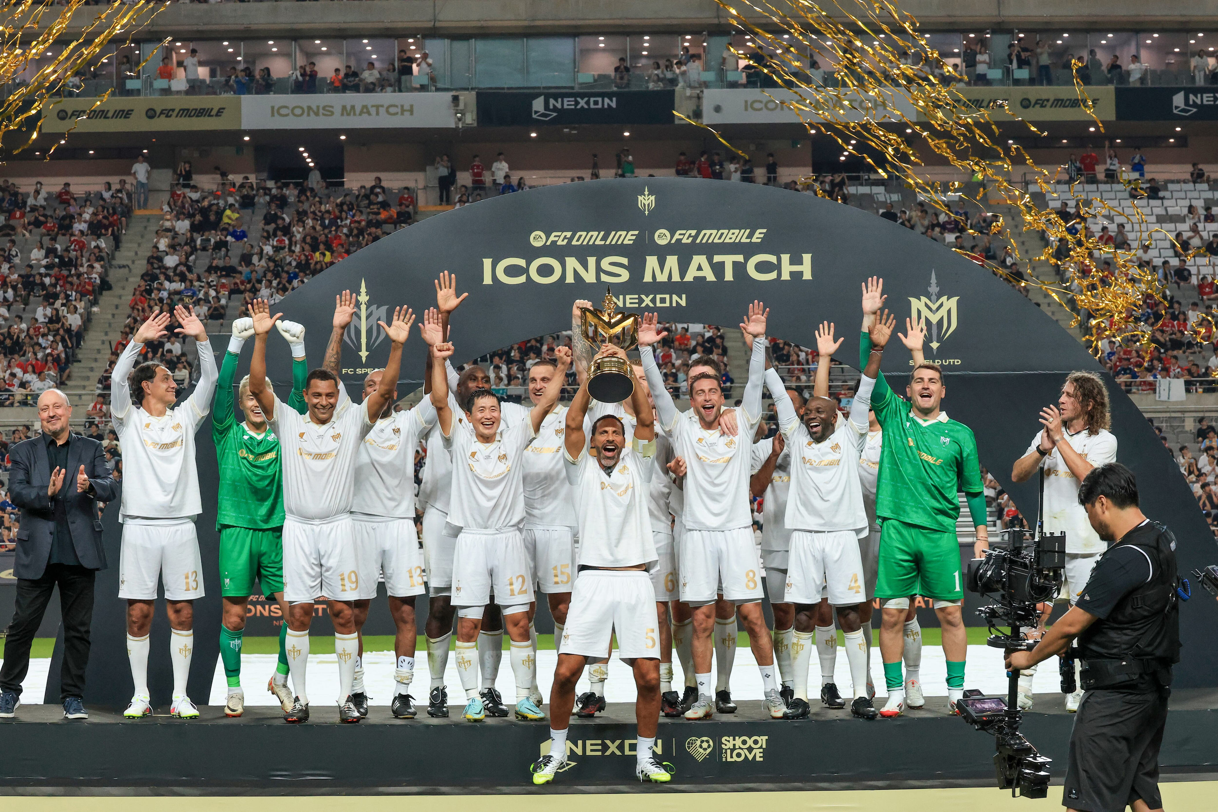 Defender Team edges Attacker Team 2-1 in Icon Match