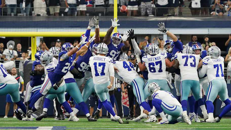 Dallas Cowboys' Brandon Aubrey gets top honor after flexing golden leg