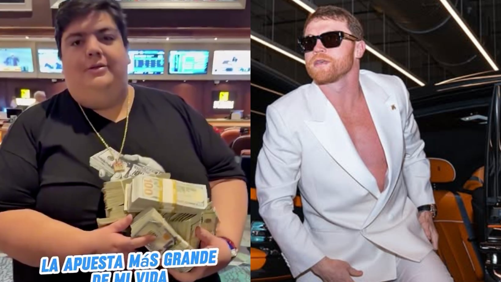 Influencer mexicano pierde 100 mil dólares tras apostarle al Canelo y ...