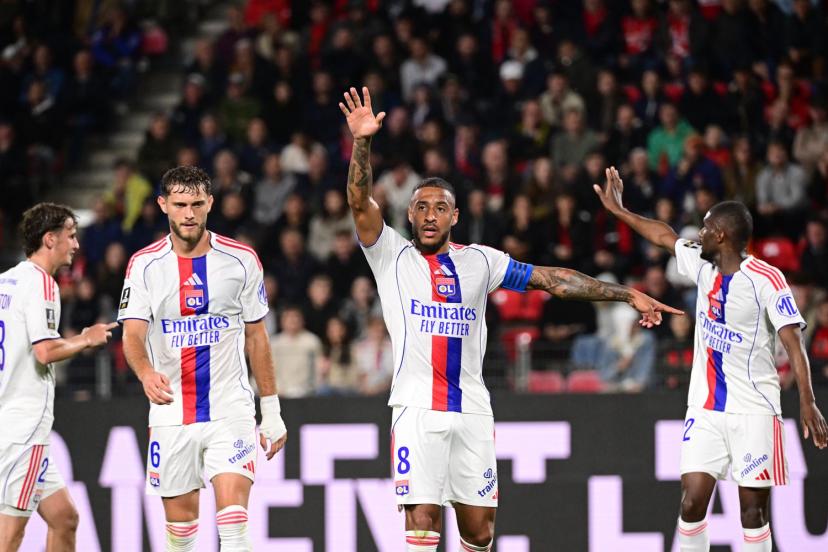 Rennes-OL : quand Corentin Tolisso reprend la célébration d'Alexandre ...
