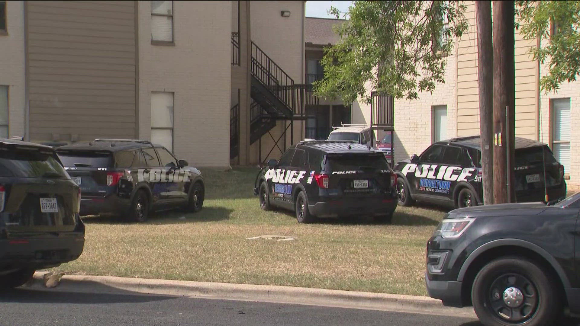 Police searching for suspect after 2 adults, 1 child found shot to ...