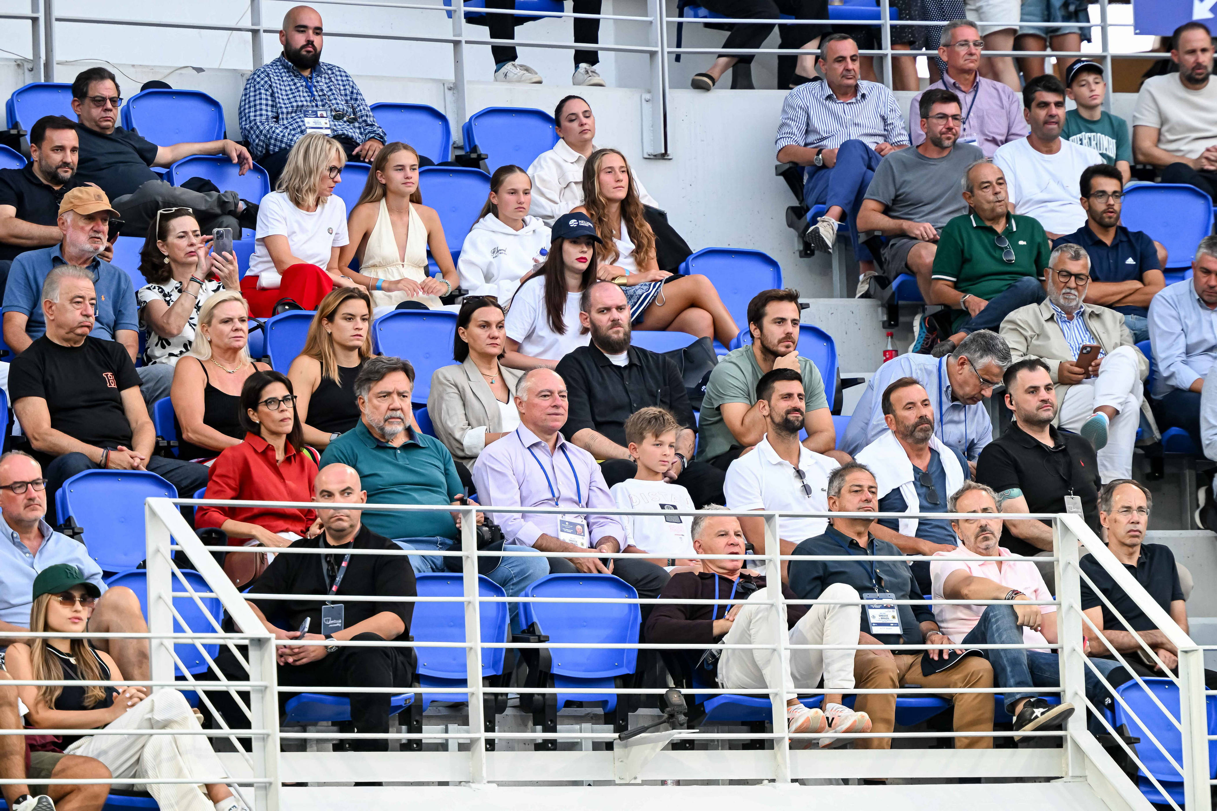 Davis Cup: Ηττα για την Ελλάδα, αποθέωση για Τζόκοβιτς και Σάκκαρη