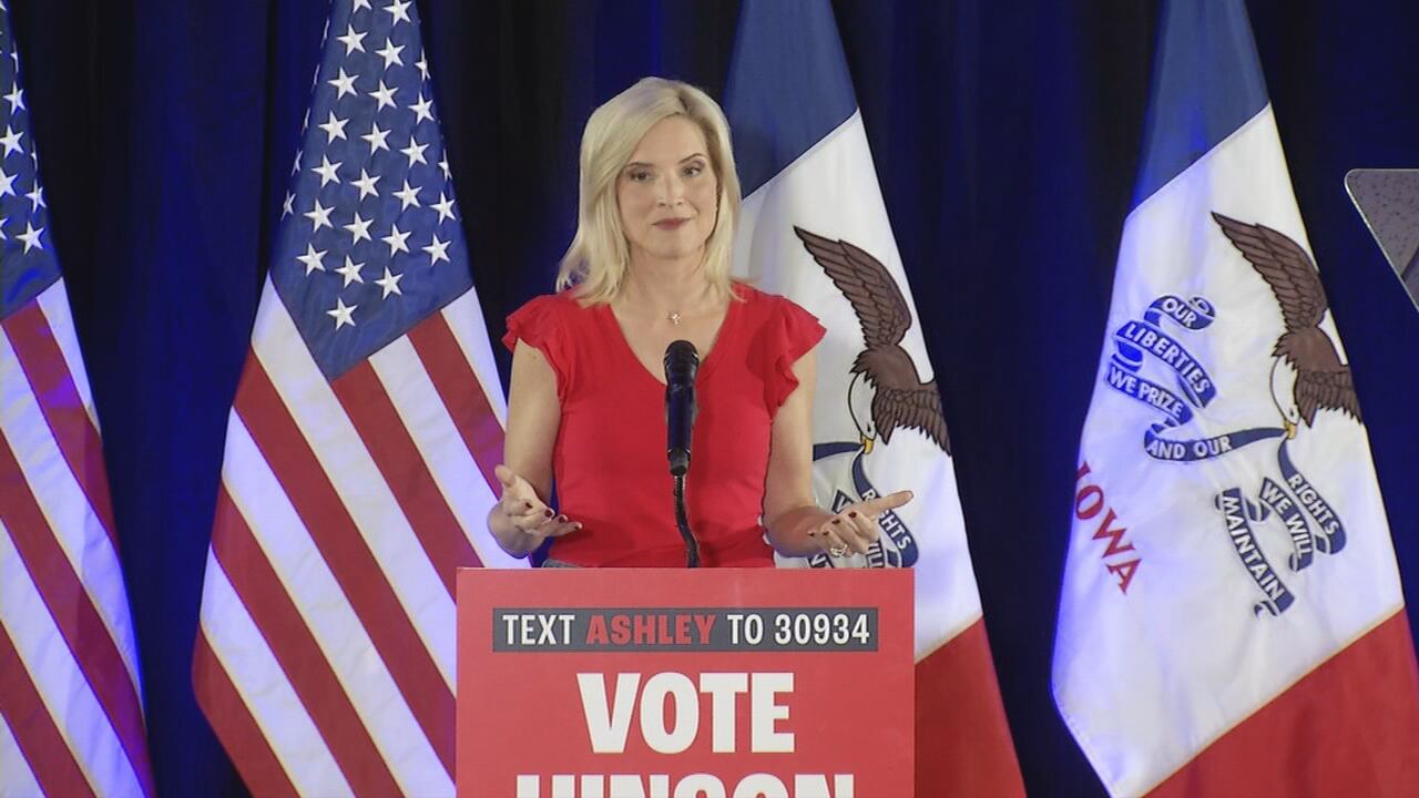 Iowa Rep Ashley Hinson Launches Campaign For U S Senate