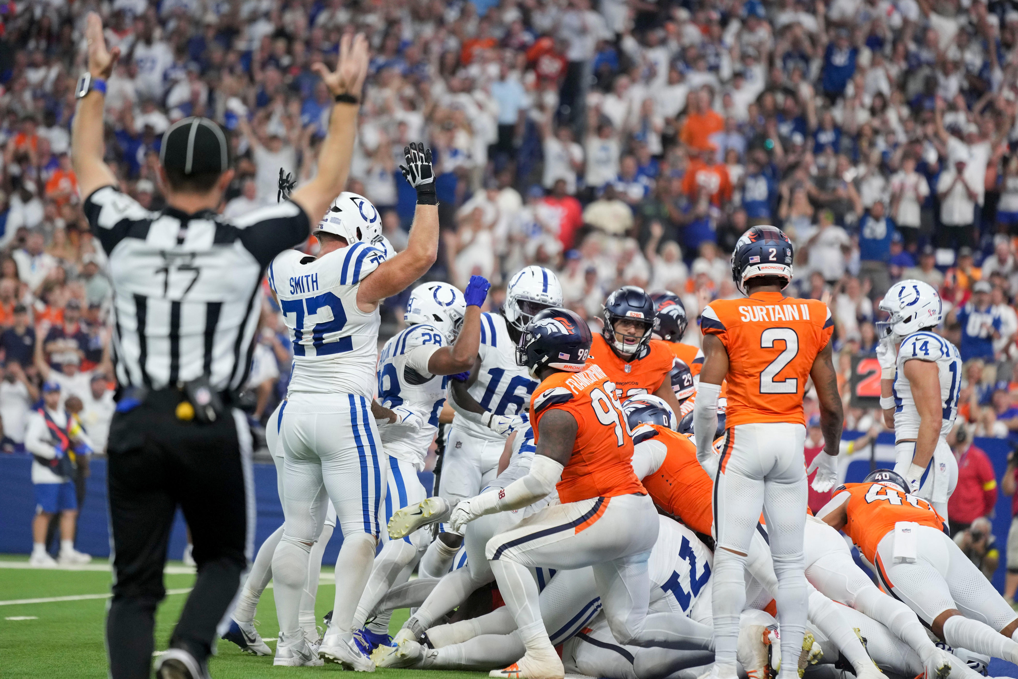 Daniel Jones, Colts set NFL scoring record