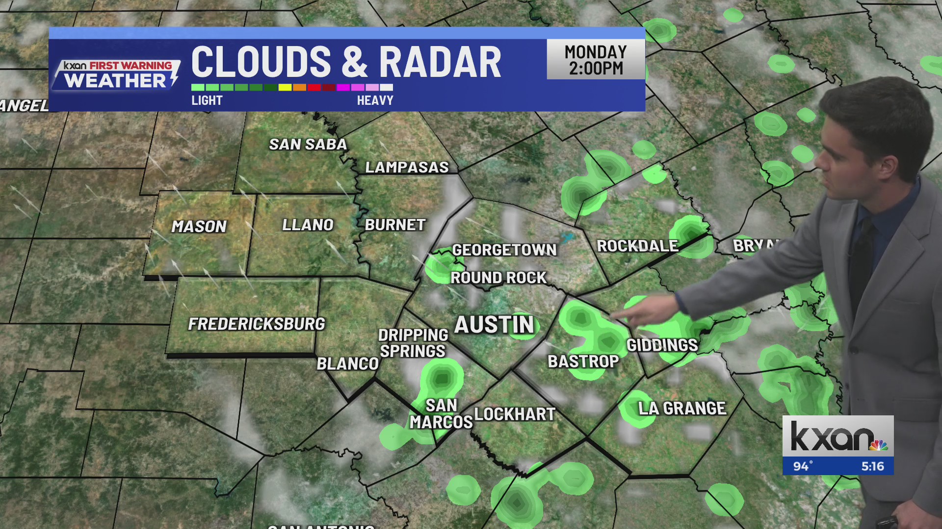 Isolated shower or storm, Gabrielle could form this week | KXAN Weather ...