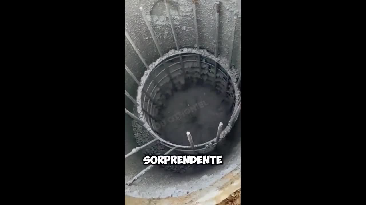 Este método de drenar cemento te dejará sin palabras #shorts