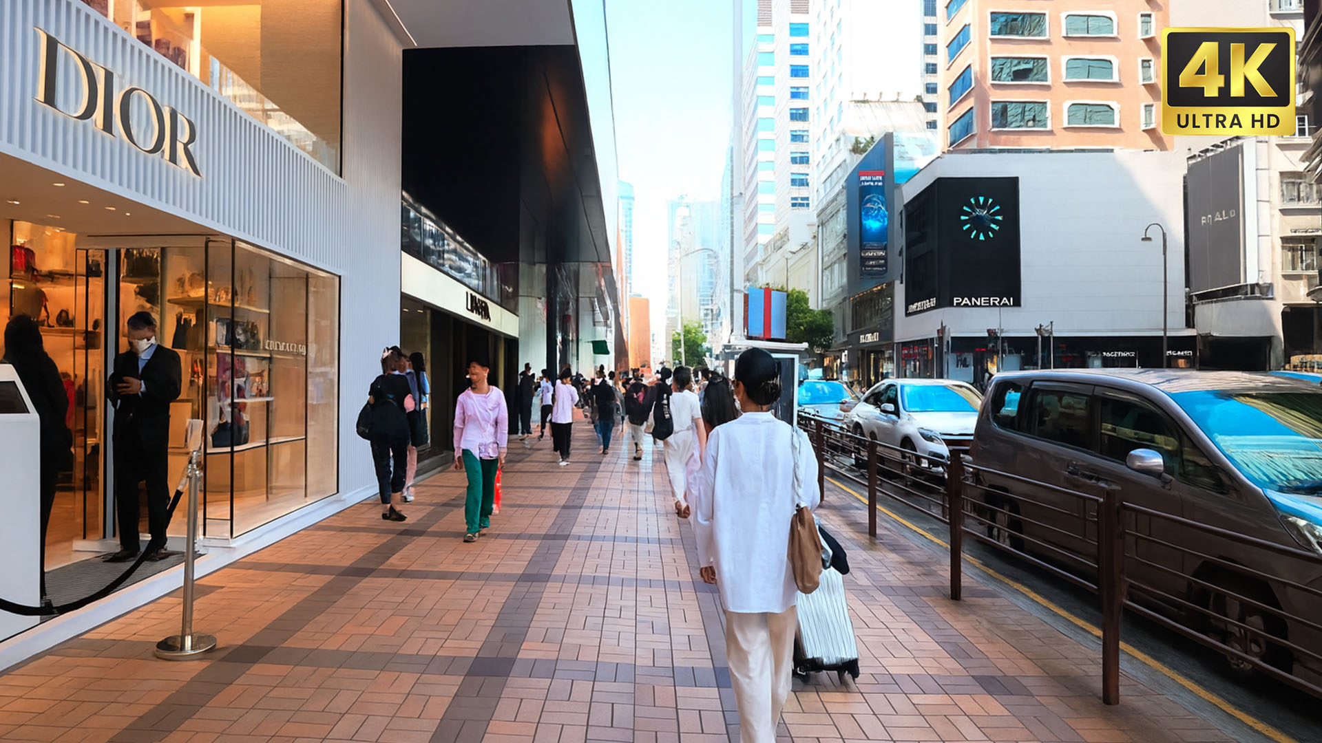 Walking Hong Kong’s Urban Finance District – China 4K